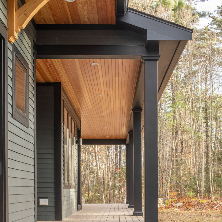 75 Modern Porch Column Ideas You'll Love - September, 2025 | Houzz