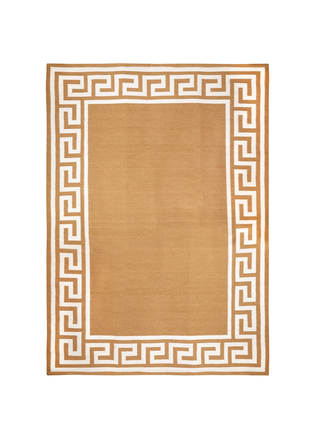 Greek Key Border Peruvian Flat Weave Rug - Contemporary - Area Rugs ...