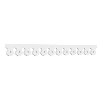 Gulliver Architectural Grade PVC Running Trim, 4"H x 5/8"P x 48"L ...