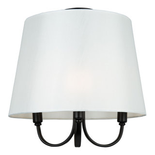 Artcraft Rhythm Three Light Semi-Flush Mount - Transitional - Flush ...
