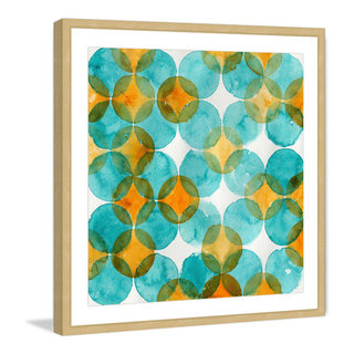 "Celluloid Compilation" Framed Art Print, 24"x24" - Contemporary ...