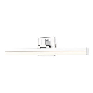 Liam LED Vanity in Chrome - Modern - Bathroom Vanity Lighting - by ...