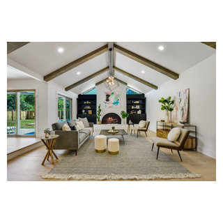 North Hills - Contemporary - Living Room - Austin - by Neon Agave Homes ...