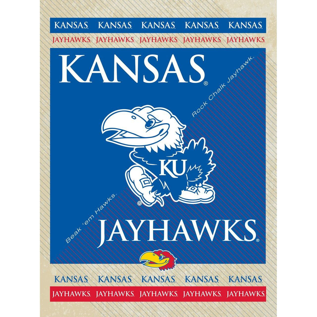Holland University of Kansas 24"x32" Canvas 04 Wall Art - Contemporary ...