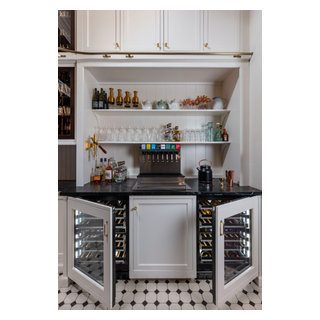 Victorian Den room - Victorian - Home Bar - New York - by GC INTERIOR ...