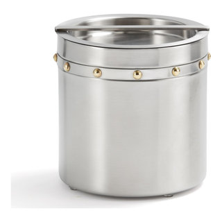 Rivets Bar Collection, Ice Bucket - Transitional - Ice Tools And ...