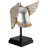 Valkyrie Helmet Statue With Museum Mount - Traditional - Decorative ...