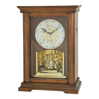 WSM Highland Musical Chiming Mantel Clock by Rhythm - Traditional ...