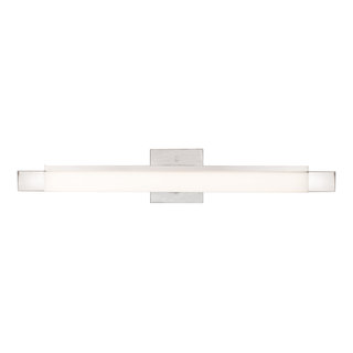 Soho Bathrrom Light Fixture, Brushed Nickel - Transitional - Bathroom ...
