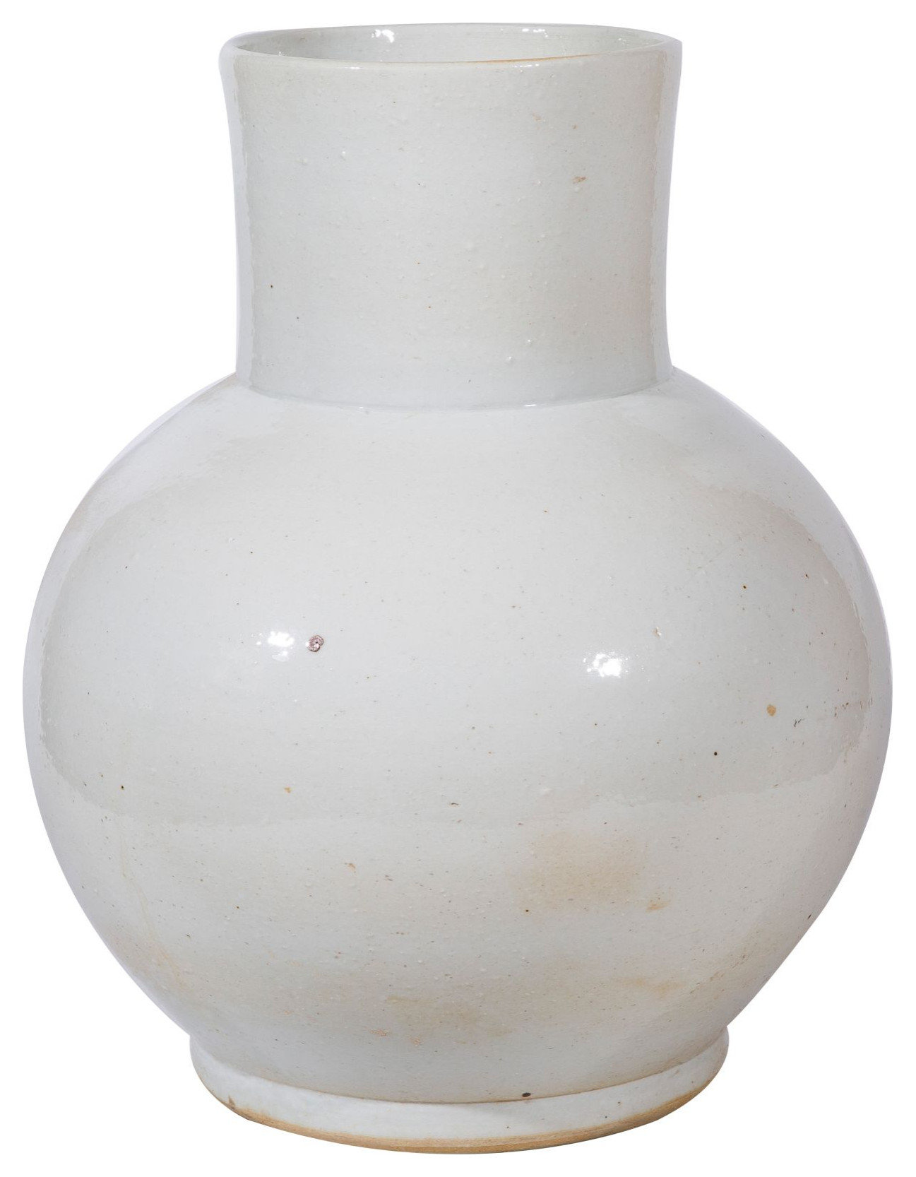 Busan White Balloon Vase Large - Transitional - Vases - by William Sung ...