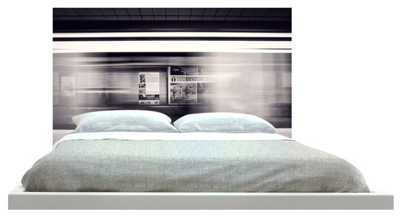 "Train" Headboard, Double - Contemporary - Headboards - by ZoZulu | Houzz