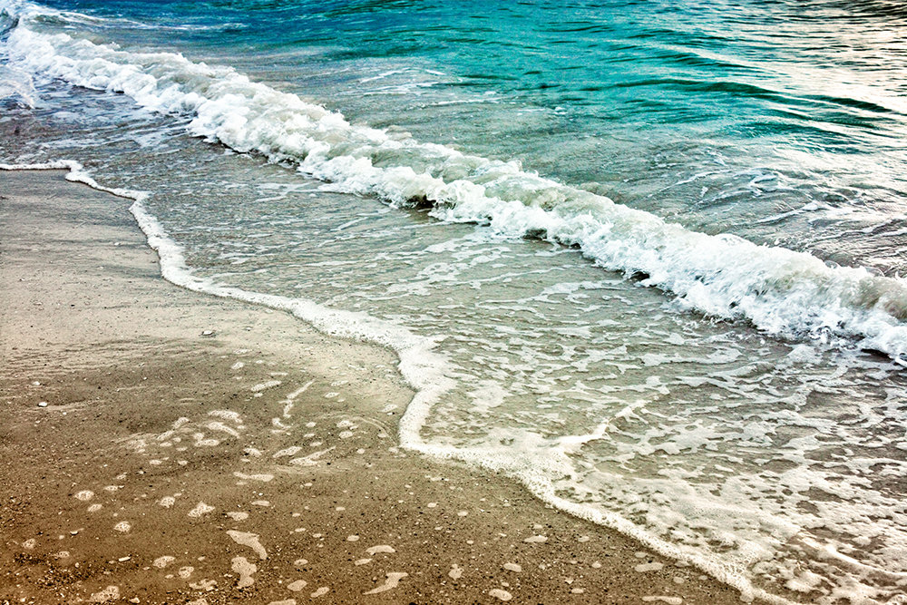 "Words about Waves", 24" x 36" - Beach Style - Metal Wall Art - by JVA ...