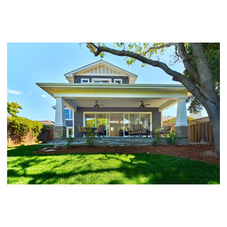 San Carlos Craftsman Split Level Addition II - Arts & Crafts - San ...