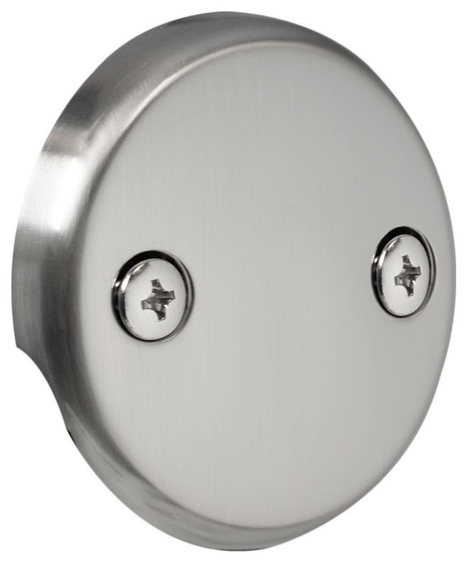 Twist & Close Sch. 40 PVC Bath Waste With Two-Hole Elbow, Stainless ...