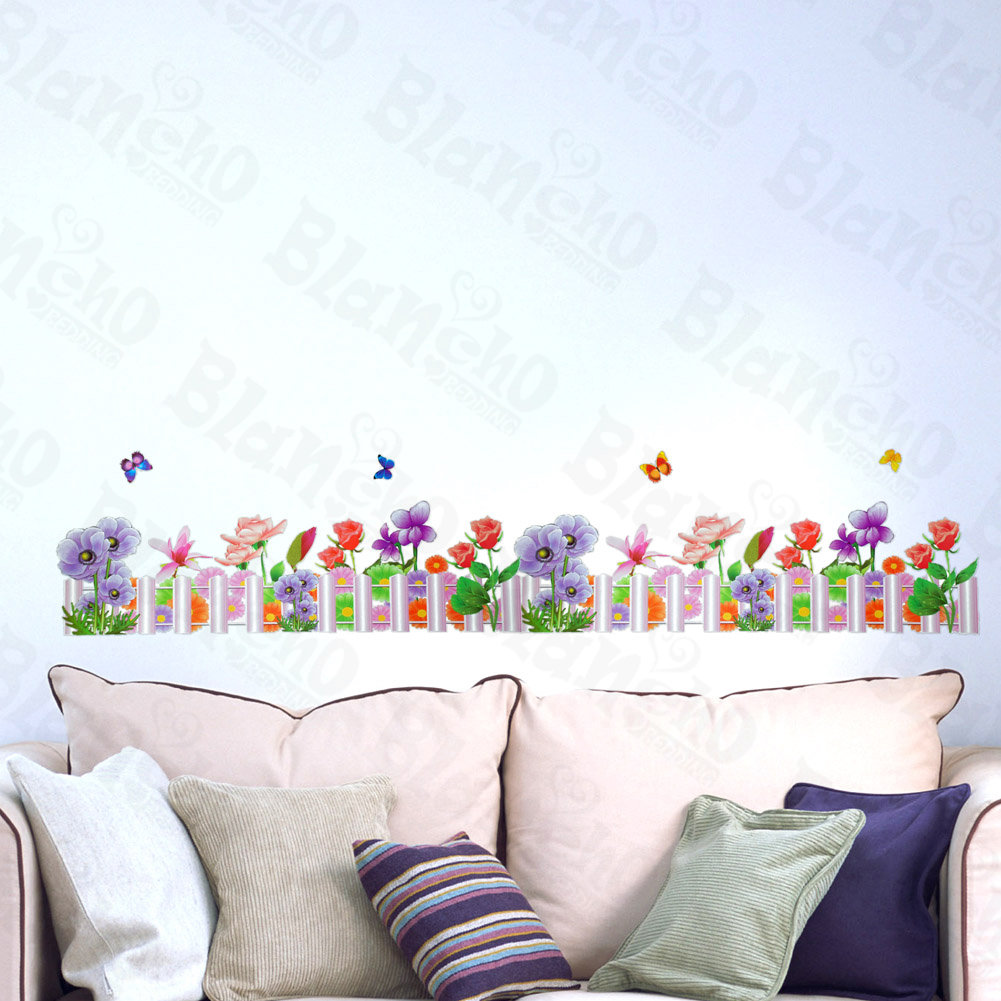 Vibrant Spring - Wall Decals Stickers Appliques Home Decor ...