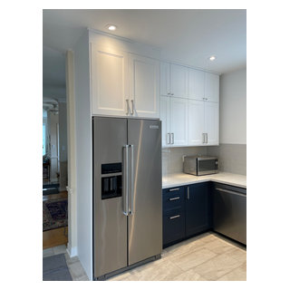 IKEA Kitchen - Axstad White and Axstad Blue - Kitchen - Toronto - by ...