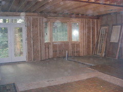 Counter height window - Framing