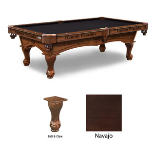 Holland Wake Forest University 8' Pool Table - Plain/Claw/Navajo ...