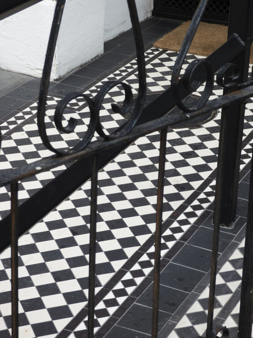 Victorian Checkered Path... | Houzz UK