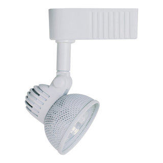 Low Voltage Track Head In White - Transitional - Track Heads And ...