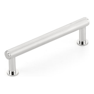 Schaub Pub House Knurled Cabinet Pull, 4 Inch - Transitional - Cabinet ...