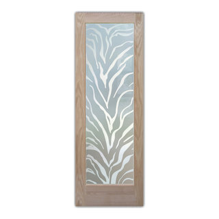 Interior Prehung Door or Interior Slab Door - Tiger Stripes - Primed ...