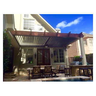 Arcadia Louvered Roof: variety of installation types - Contemporary ...