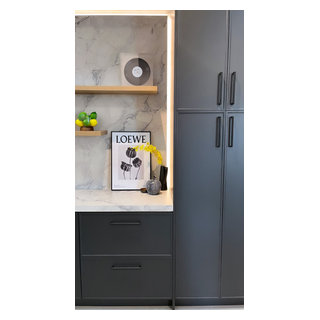 Slim Shaker Frameless RTA Cabinets - Modern - Kitchen - Chicago - by ...