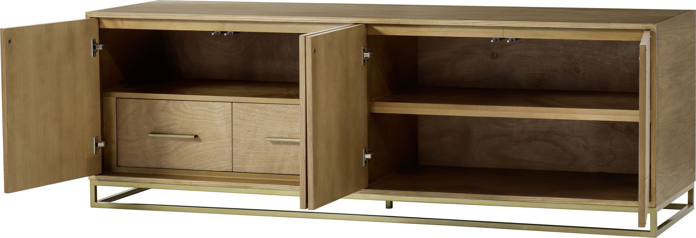 William Media Console - Contemporary - Entertainment Centers And Tv ...