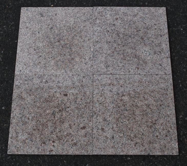 Almond Mauve Granite Tiles, Polished Finish, 12"x12", Set of 160 ...