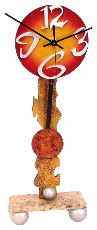 Type 2 Table Clock - Contemporary - Desk And Mantel Clocks - by david ...