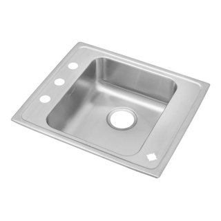 DRKAD222065 Lustertone Classic Stainless Steel 22" Drop-in Classroom ...