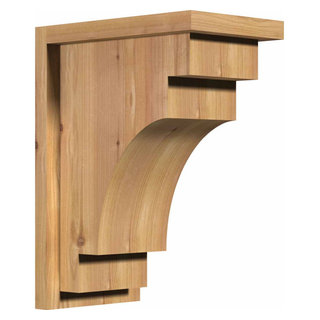Mediterranean Corbel w/Backplate, 12"Dx16"H - Transitional - Corbels ...