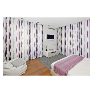 Shade by Jamie: Vertilux Roller Shades - Modern - Bedroom - Austin - by ...