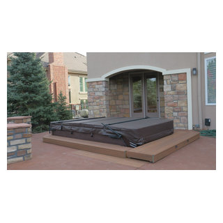 In Ground Infinity Edge Swim Spa - Contemporary - Denver - by Carefree ...