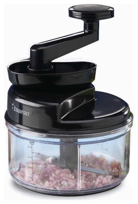 Starfrit Black Manual Food Processor - Transitional - Food Processors ...
