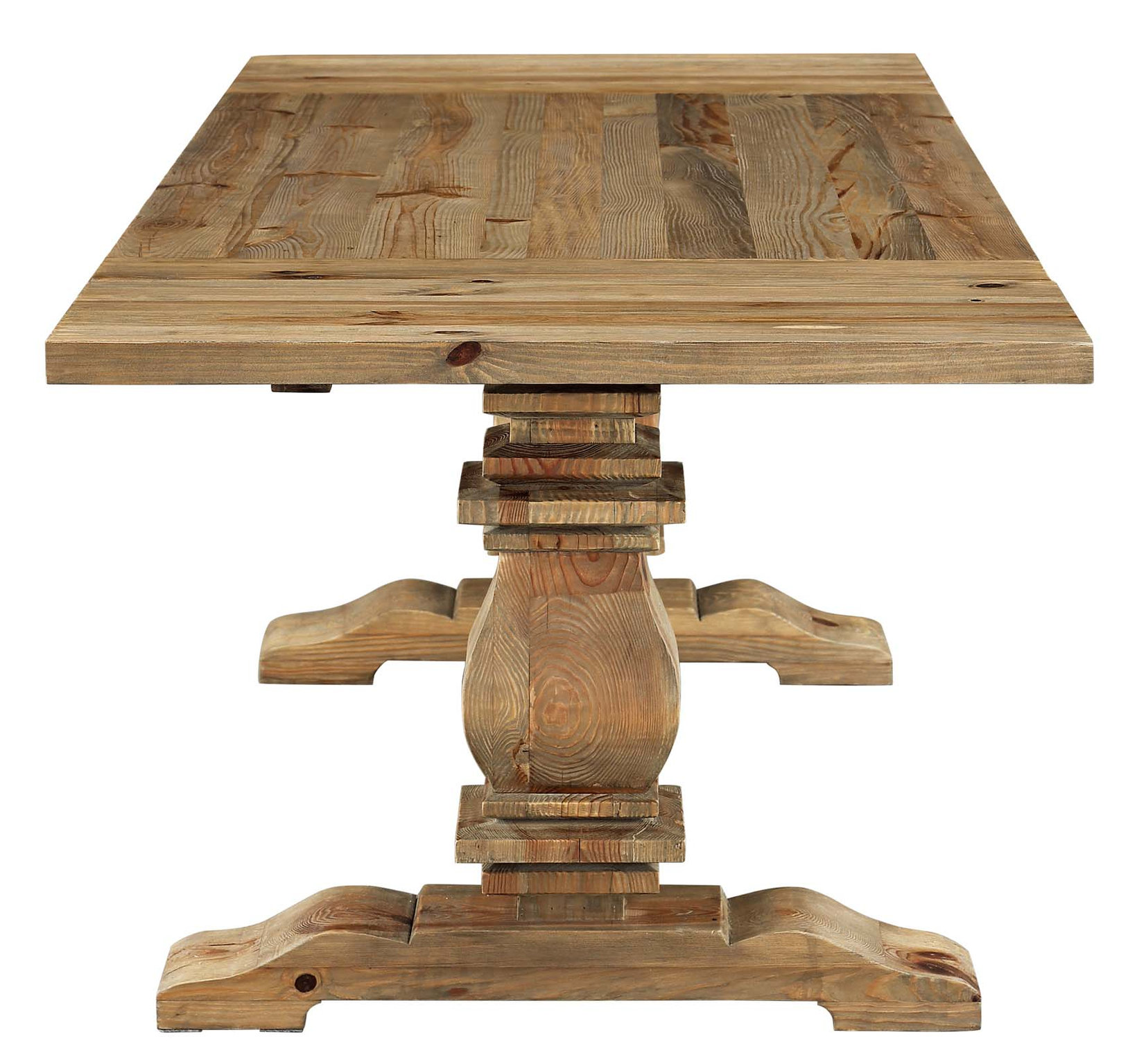 MODWAY Rise Extendable Wood Dining Table - French Country - Dining ...