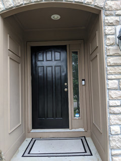 Help with recessed entry way