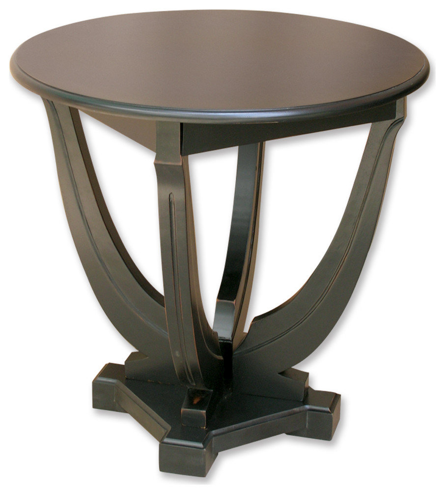 Milan Round Table - Transitional - Side Tables And End Tables - by ...