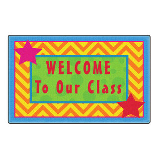 Flagship Carpets CE332-08W 2'x3' Silly Welcome Mat - Contemporary ...