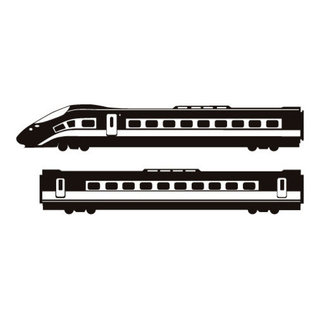 Wall Decal Train Modern Locomotive Wagon Road Mural, 22"x35 ...