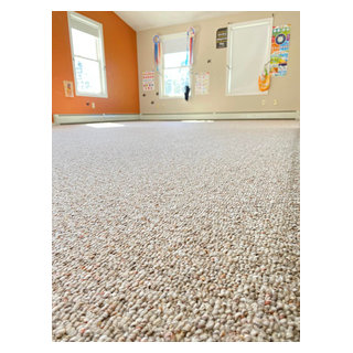 Berber Carpet Installation - Garage - Providence - by Chanden Flooring ...