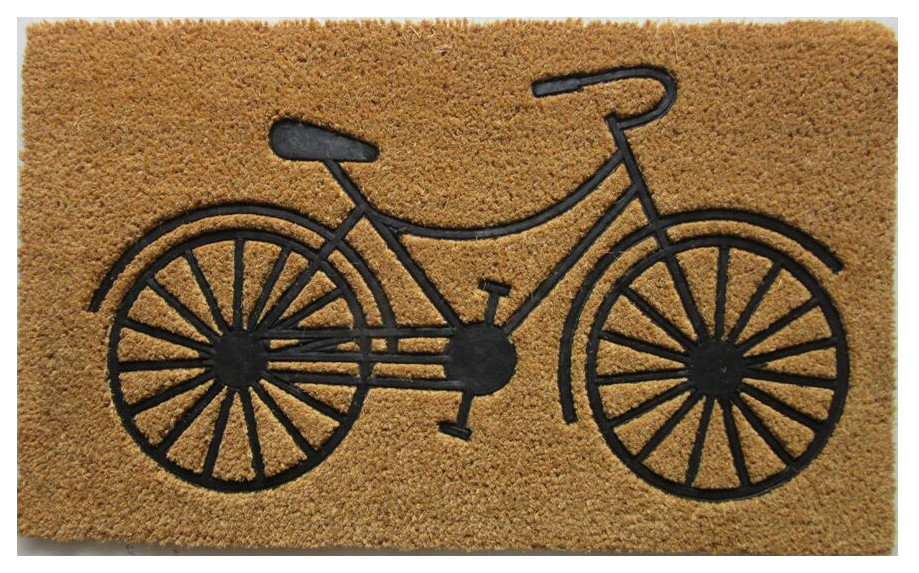 Embossed Bicycle Mat - Contemporary - Doormats - by Imports Decor Inc ...