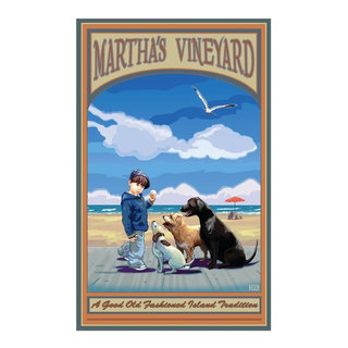 by Artist Joanne Kollman Martha's Vineyard Snack Attack Art Print, 30 ...