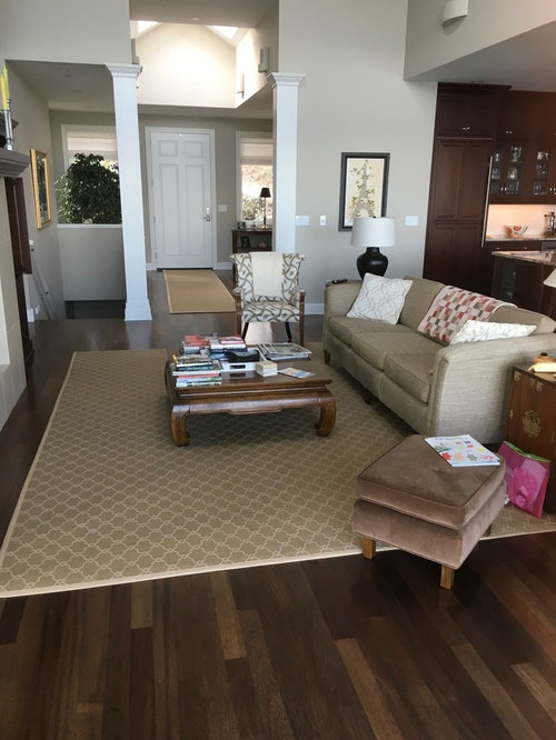 Looking for guidance on new great room rug!
