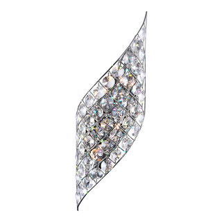 Chique 4 Light Wall Sconce With Chrome Finish - Contemporary - Wall ...