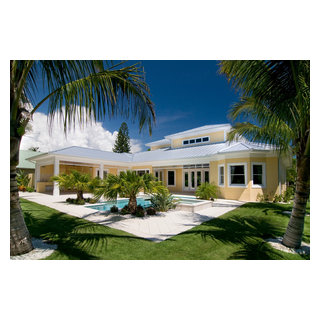 New Construction Naples - Tropical - Exterior - Miami - by Mark Nourse ...