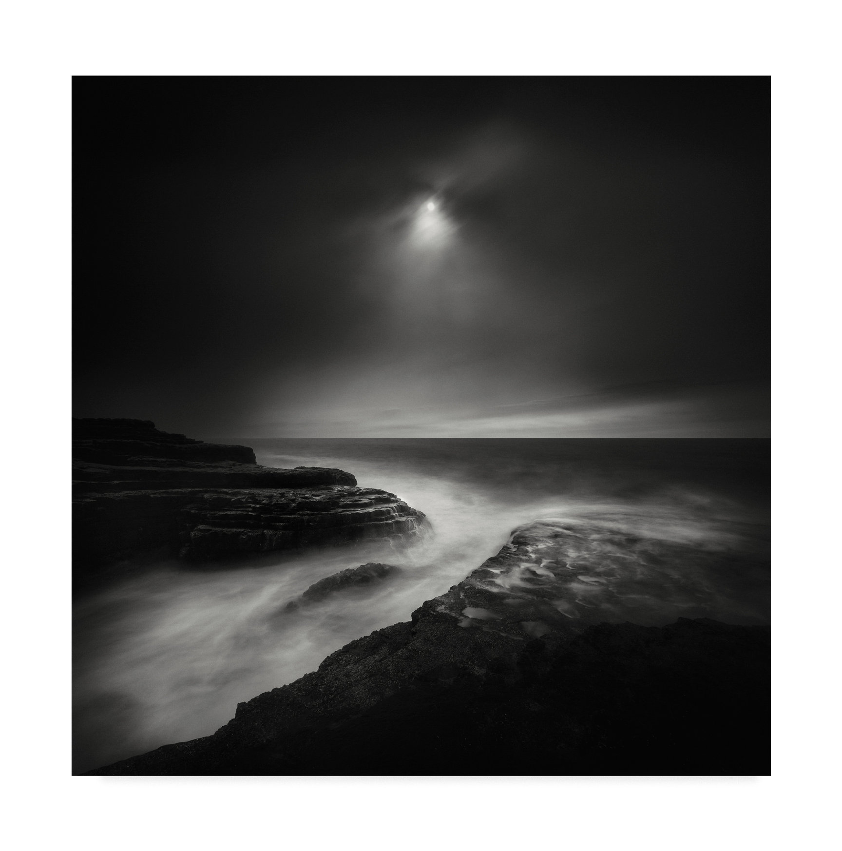 Yucel Basoglu 'Covered Light' Canvas Art, 14"x14" - Beach Style - Prints And Posters - by ...