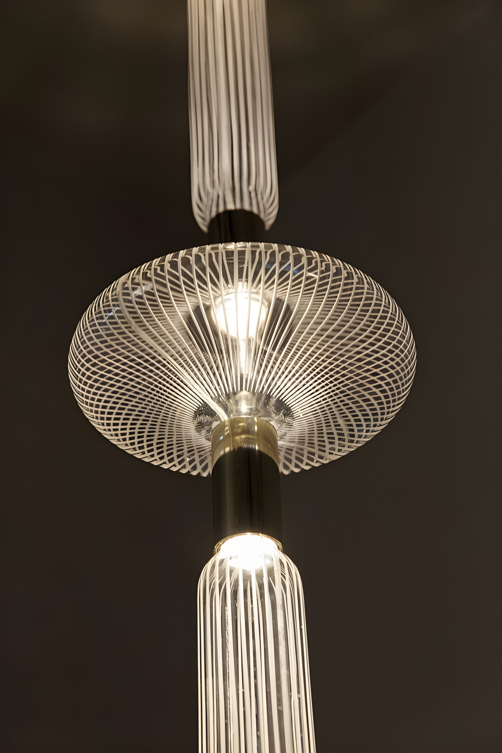 Plascassier | Creative Glass Chandelier For Staircase, F 4.7x17.7 ...