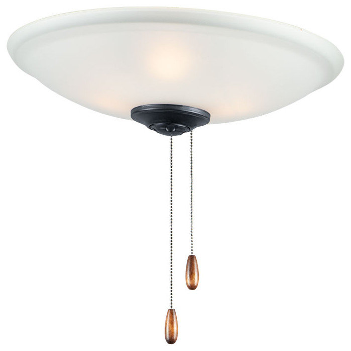 Fan Light Kits Ceiling Fan Light Kit, Black - Transitional - Ceiling ...